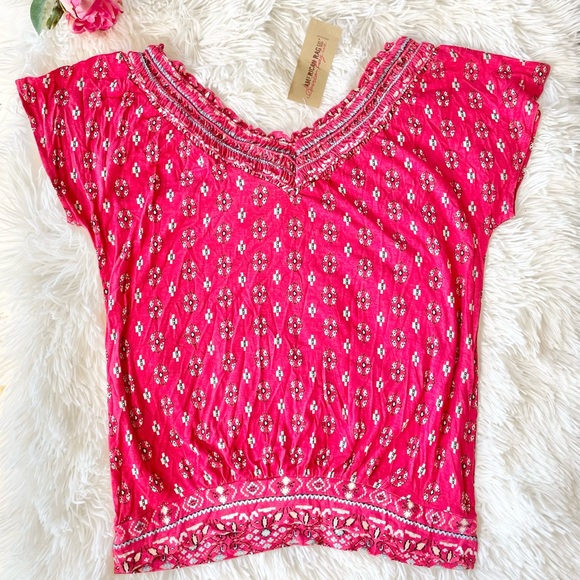 American Rag | Tops | New With Tag American Rag Sedona Top Red With ...